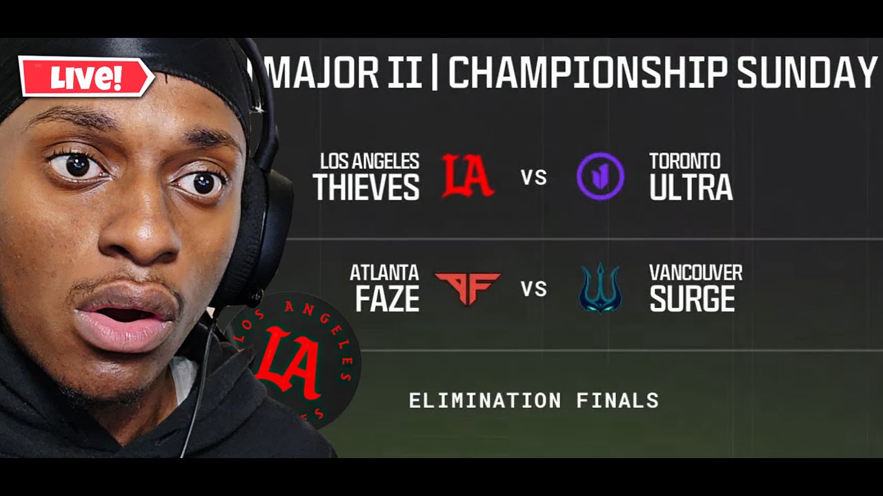 🔴LIVE - Call of Duty League Major II Tournament | Championship Sunday # ...