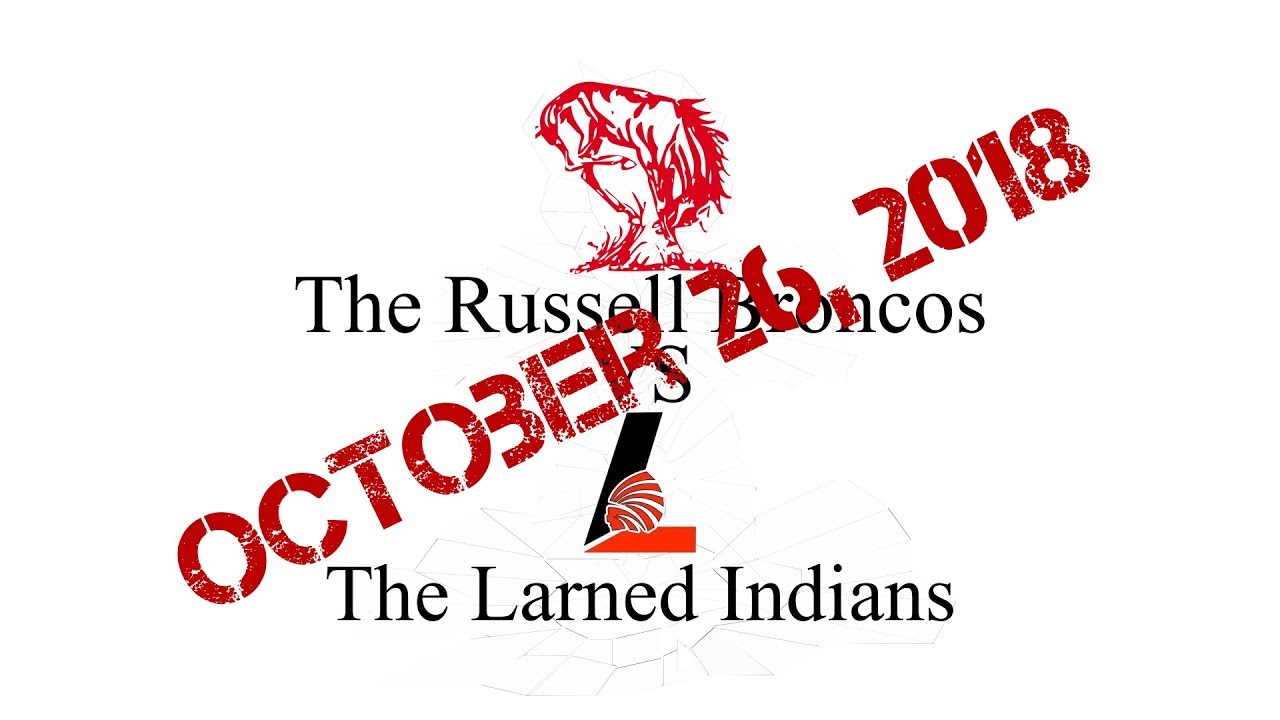 Russell Broncos VS Larned Indians High School Football Highlights 2018 ...