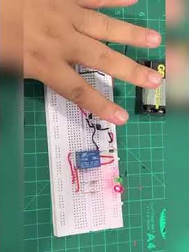 LDR DARKNESS SENSOR / BREADBOARD - YouTube