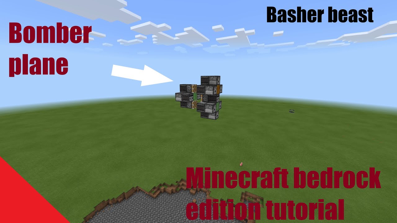 Insane Bomber Plane Bedrock Tutorial YouTube insane-bomber-plane-bedrock-tutorial-youtube