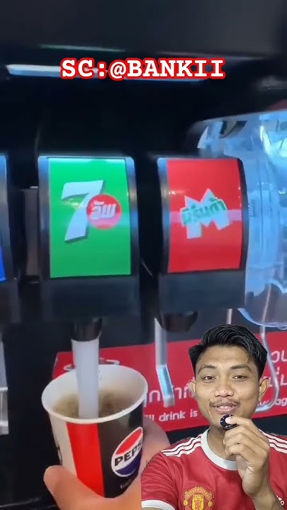 Bang jago ambil minuman @BANKII #kfc - YouTube