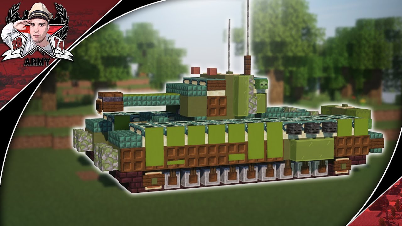 Minecraft: WW2 A22 "Churchill" Mk.III | Heavy Tank Tutorial - YouTube
