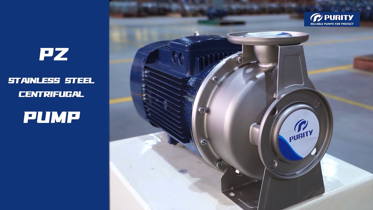Purity New Generation PZ Stainless Steel Standard Pump #centrifugalpump ...