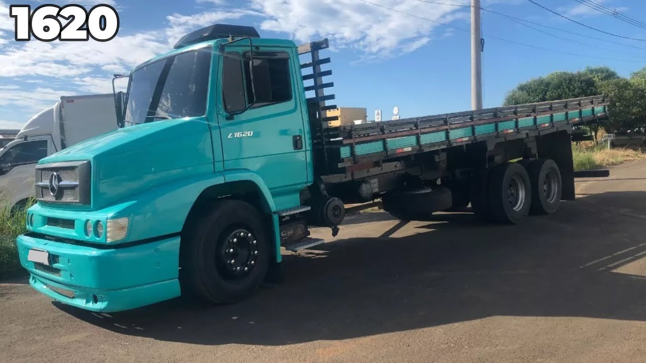 MERCEDES BENZ 1620 À VENDA #truck - YouTube