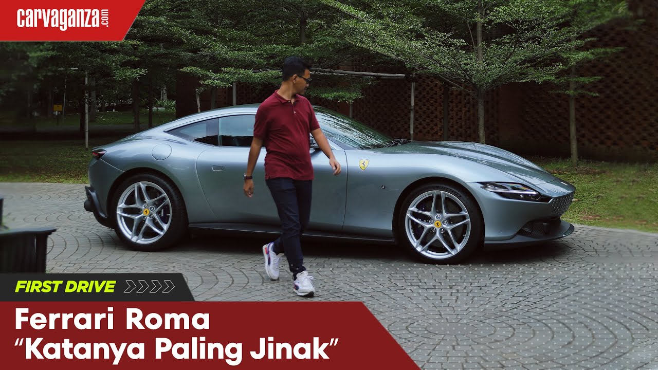 Supercar Ferrari Paling Murah | Ferrari Roma | First Drive - YouTube