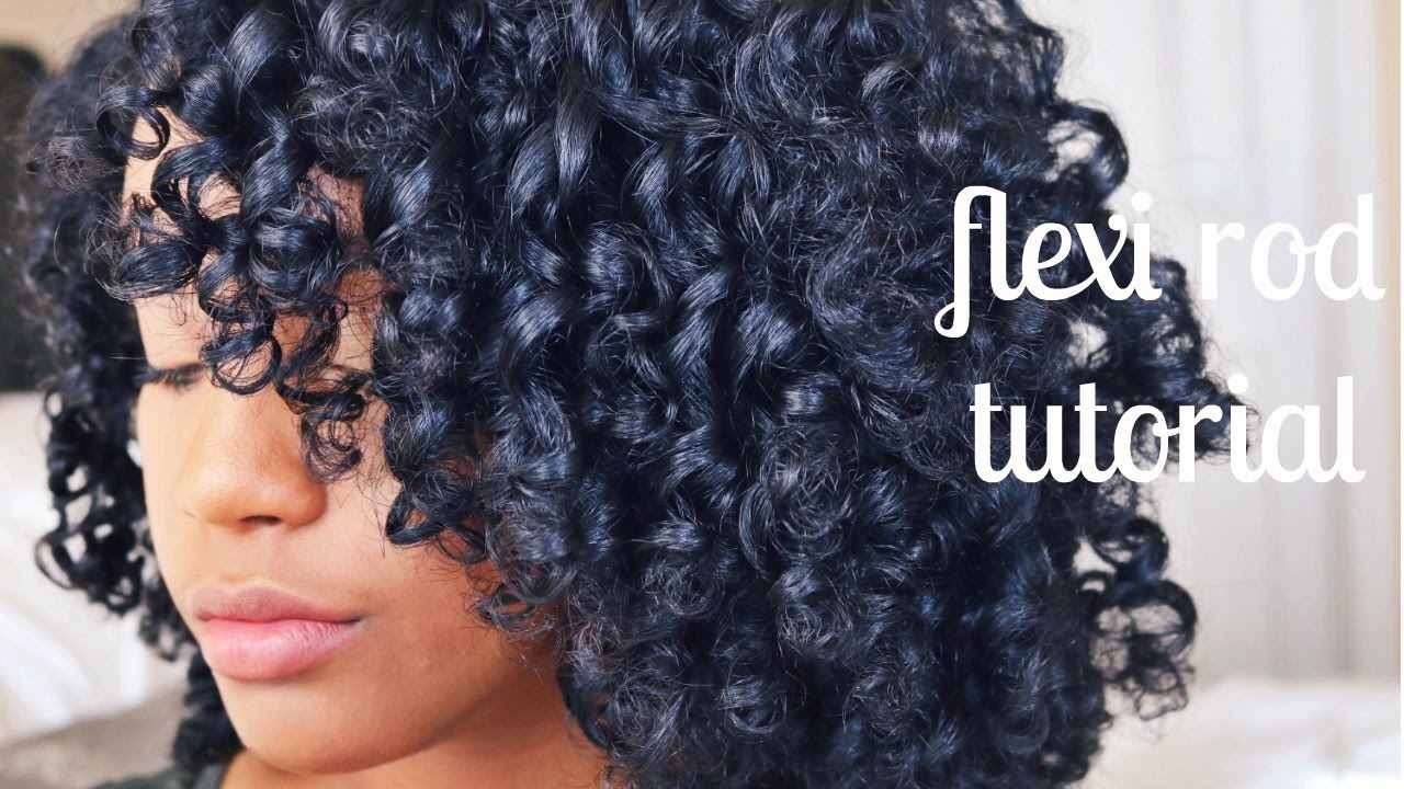 VOLUMINOUS HEATLESS CURLS | BEST Flexi Rod Tutorial ft. Camille Rose Naturals | Natural Hair ...