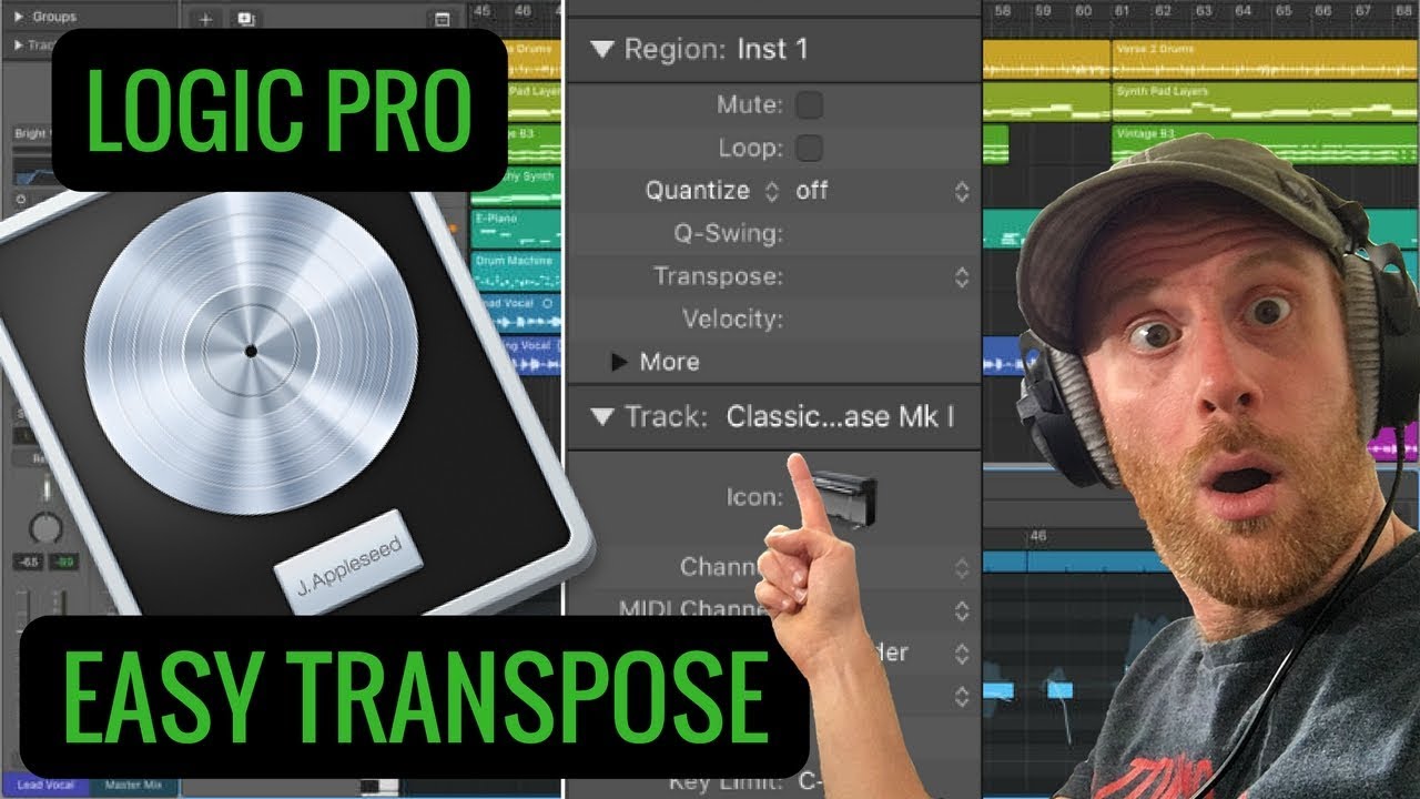 How To Transpose In Logic X Easy Transpose 20 YouTube How To Transpose In Logic X Easy Transpose 20 YouTube