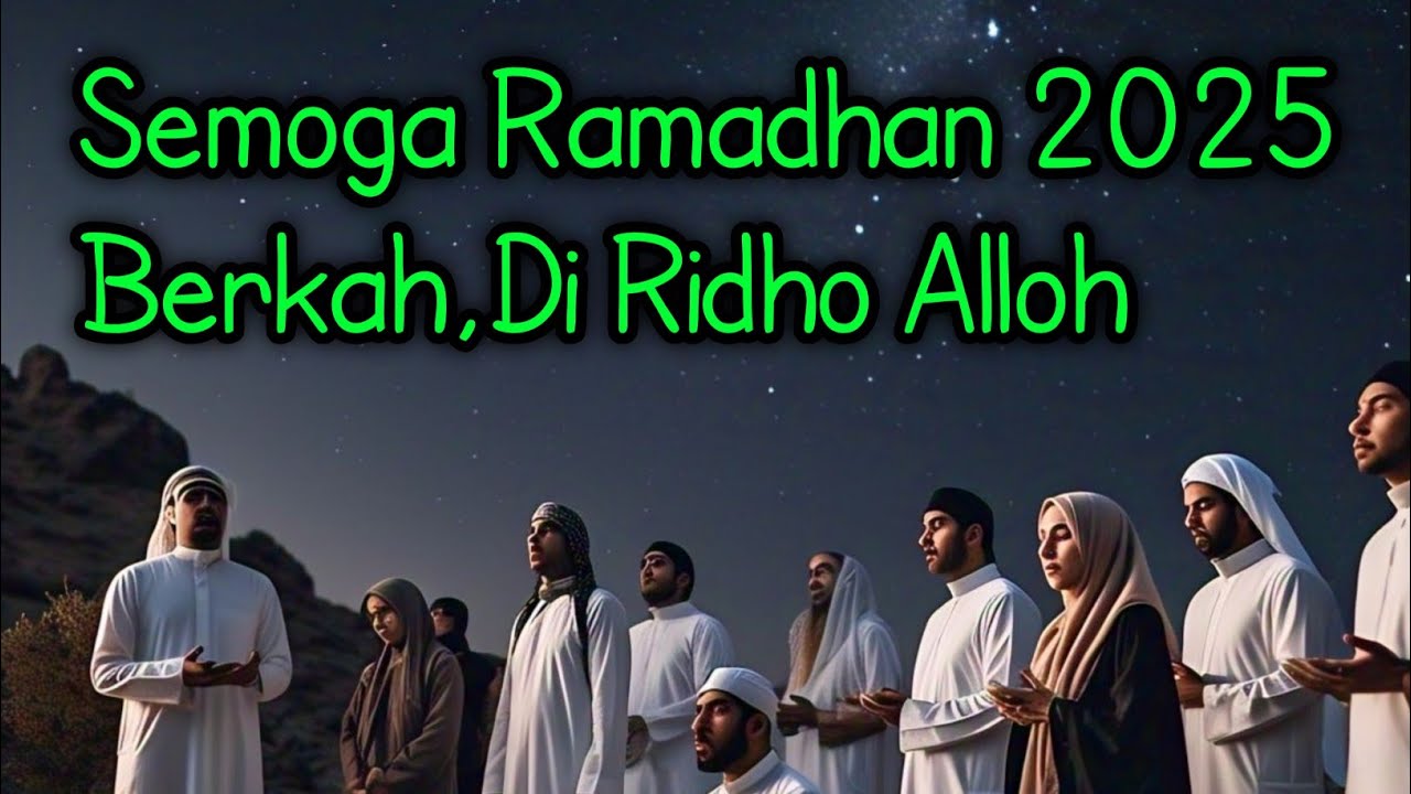 MOGA PUASA RAMADHAN 2025 BERKAH, DI RIDHO ALLAH - YouTube