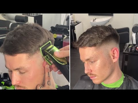 Barber Tutorial: Men's Haircut Using Clippers & Scissors | Cutting Tips ...