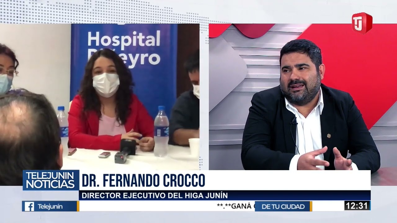 DR FERNANDO CROCCO DIRECTOR EJECUTIVO DEL HIGA JUNÍN - YouTube