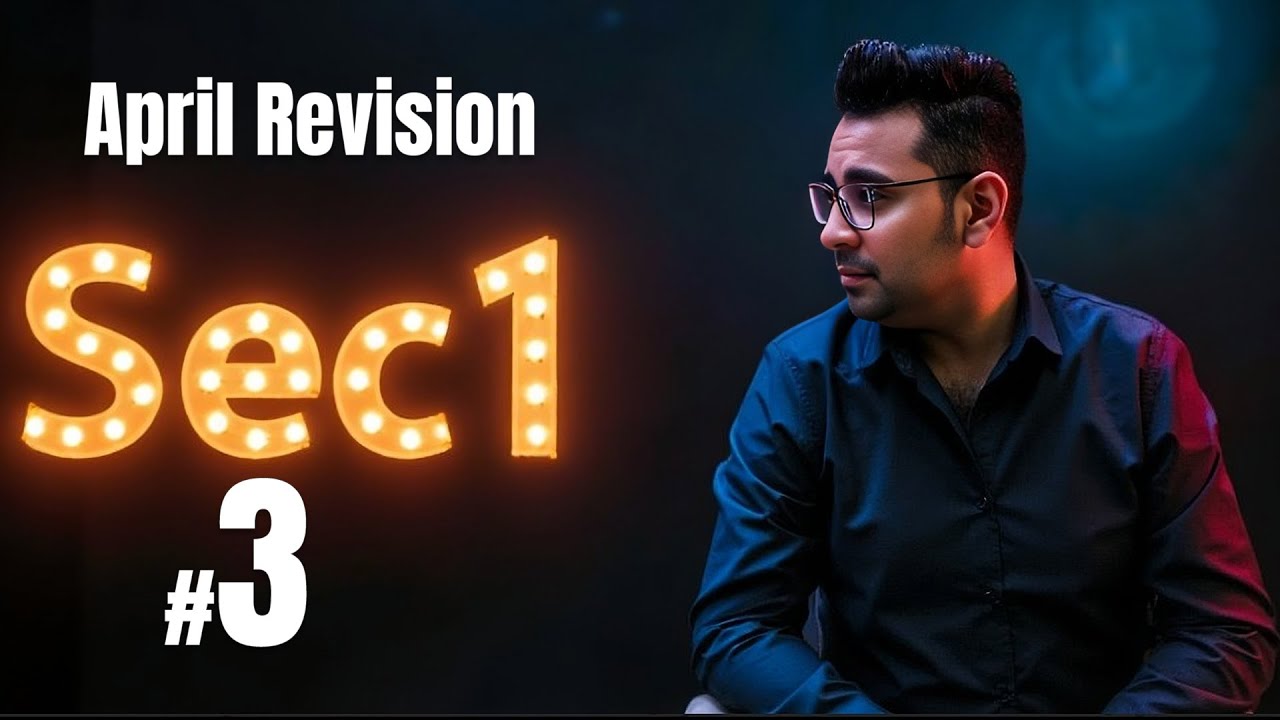 Math | Sec 1 |April Revision ( 3 ) | 2nd term - YouTube