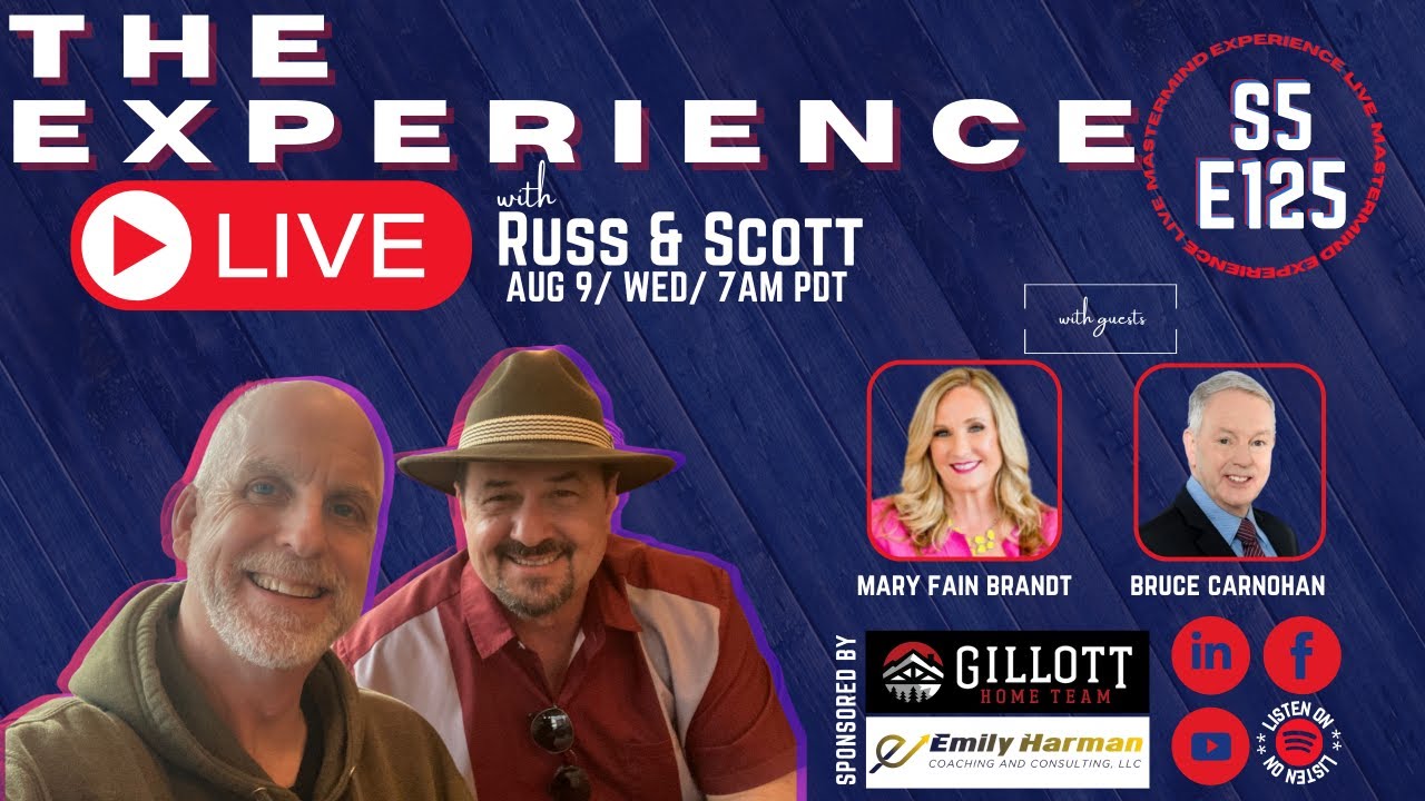 The Experience Live with Russ & Scott, S5E125, With Mary and Bruce ...