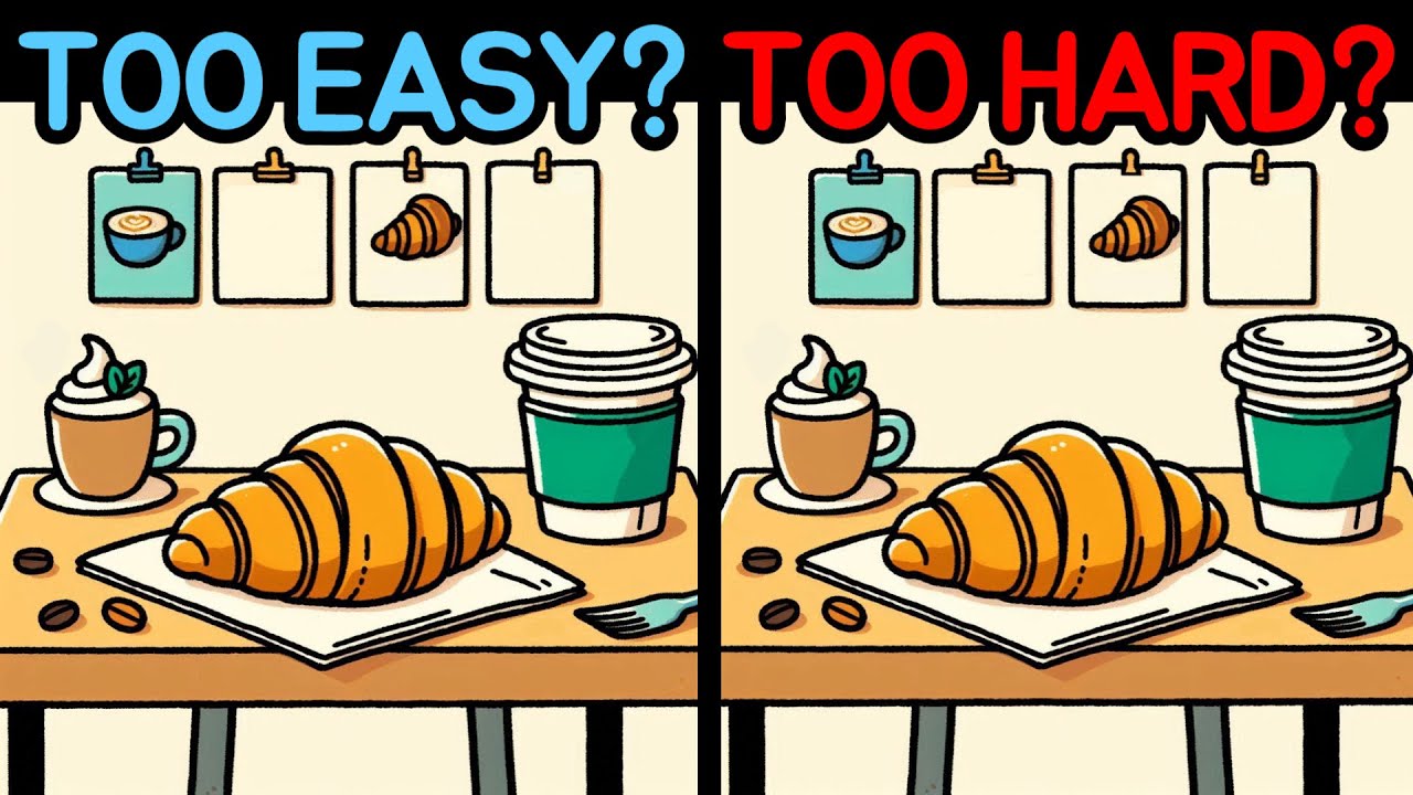 Spot The Difference : MASTER CAN FIND ALL! TOO EASY? TOO HARD? [ Find ...