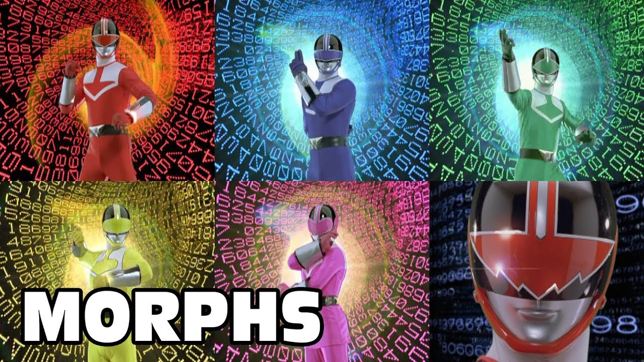 Time Force - All Ranger Morphs | Power Rangers Official - YouTube