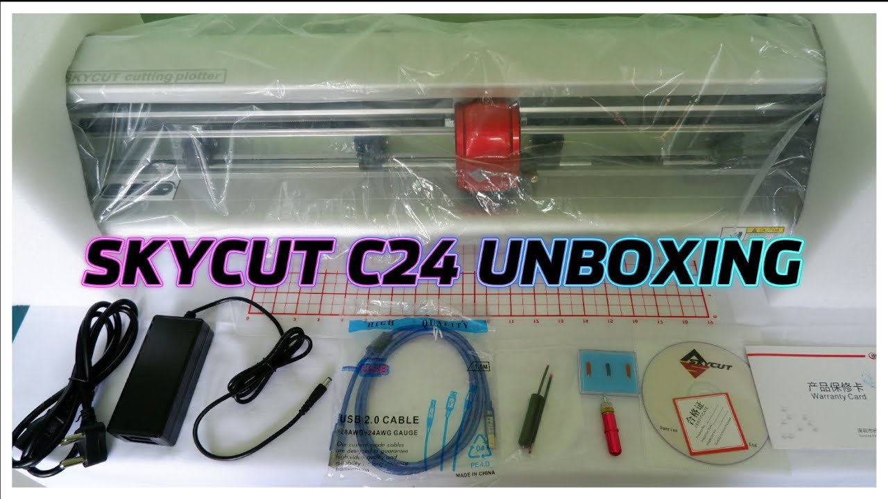 Get Ready for the FASTEST Skycut C24 Unboxing Ever! - YouTube