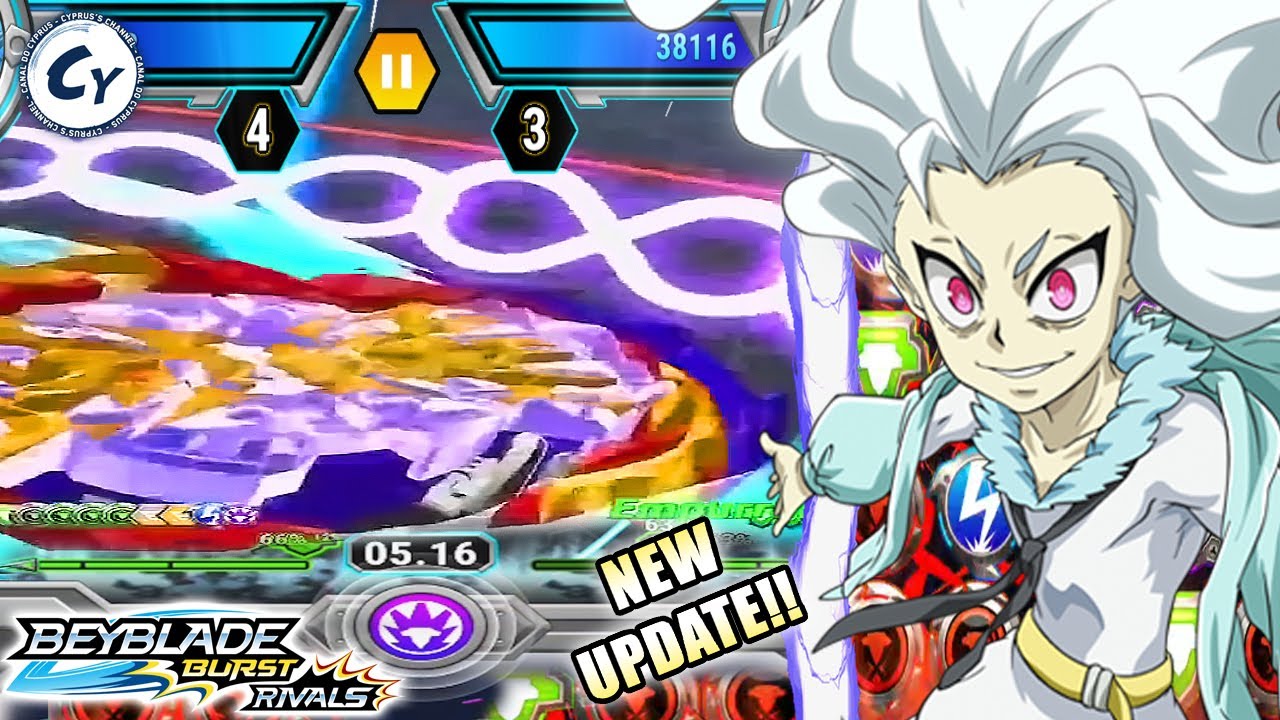 3.8.1 UPDATE BEYBLADE BURST RIVALS: Agora SIM Rise tá COMPLETO! ベイブレード ...