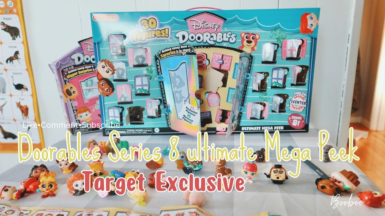 Unboxing Disney Doorables Series 8 Ultimate Mega Peek! Target Exclusive ...