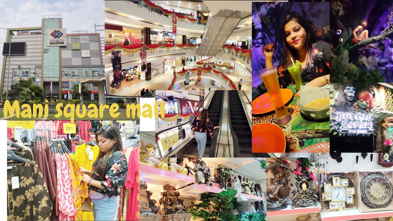 Kolkata famous mani square mall tour|jungal safari restaurant|Spencer's ...