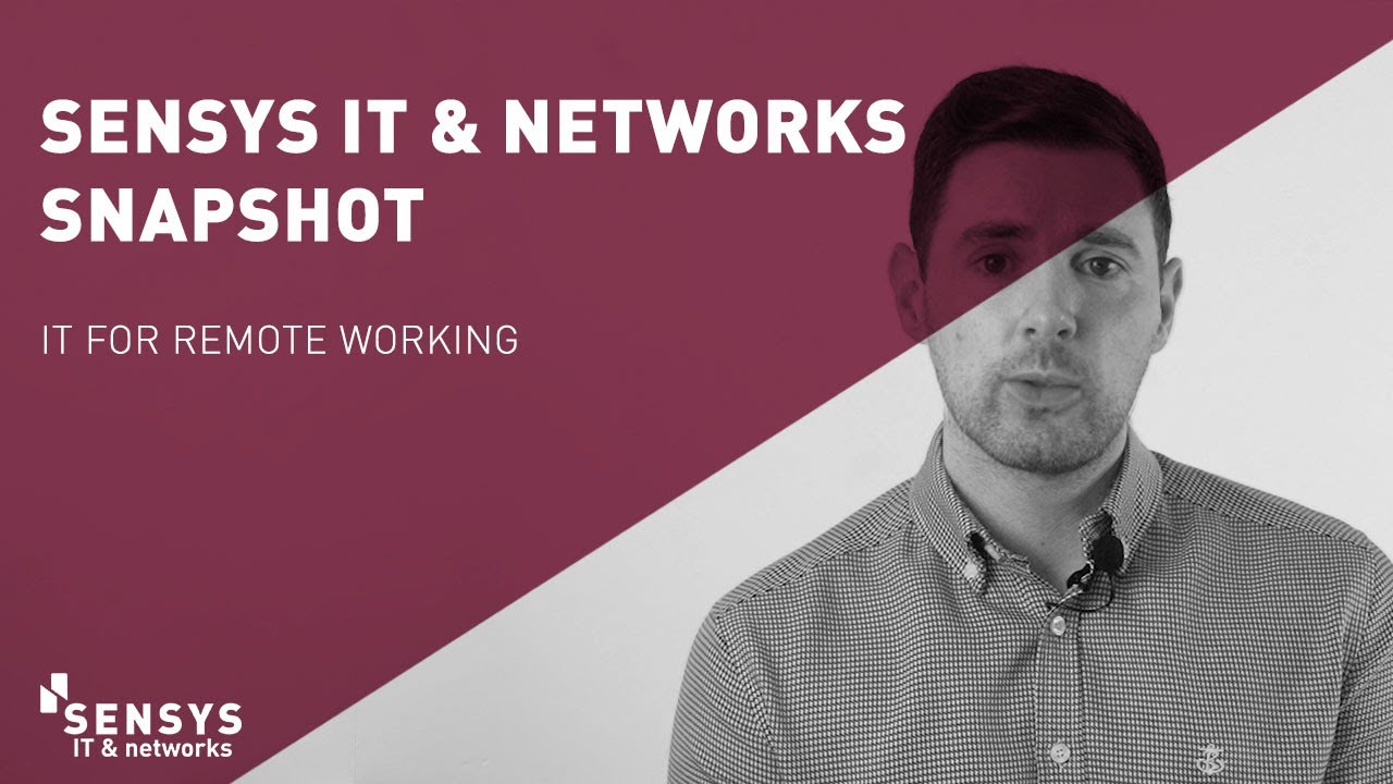 SenSys IT & Networks - IT for Remote Working - YouTube
