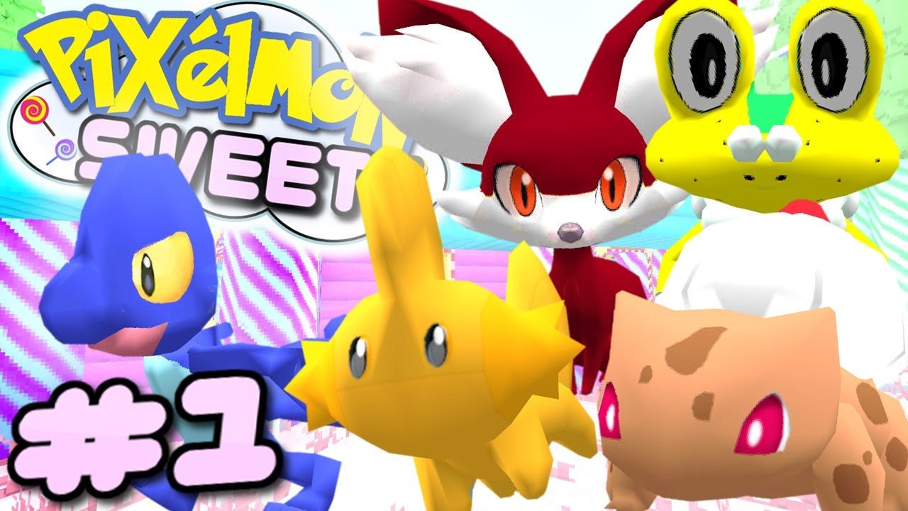 Pixelmon SWEET - SO MANY STARTERS! (Minecraft Pixelmon 5.0 Roleplay) #1 ...