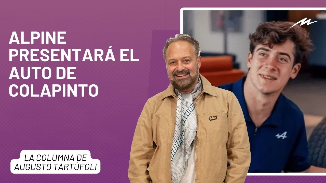 Alpine presentará el auto que Franco Colapinto usará para la Fórmula 1 ...