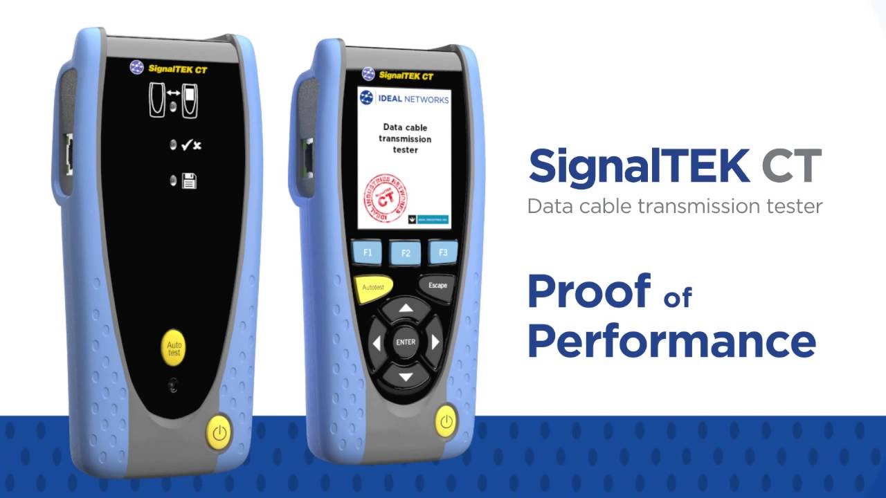Ideal SignalTEK CT - YouTube