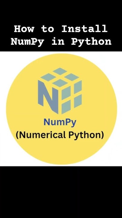 How to Install NumPy in Python 😎🤫 #coding #python #numpy #shorts #codingtips #learnpython #tips ...