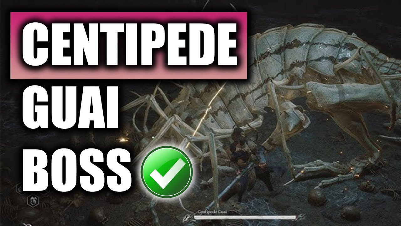 How To Easily Defeat The Centipede Guai Boss In Chapter 4 l Black Myth ...