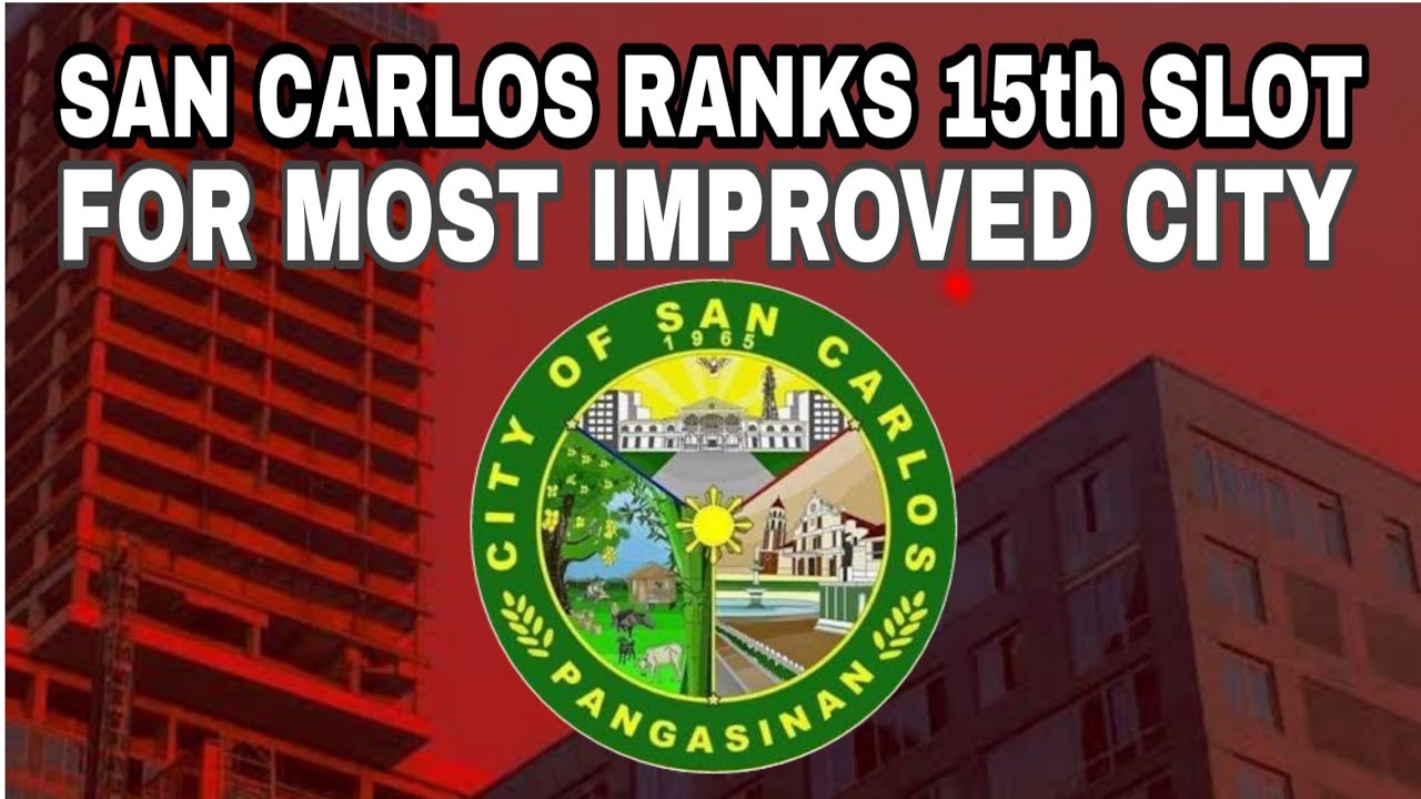 San Carlos City Pangasinan Competitiveness ranking | National Level for ...