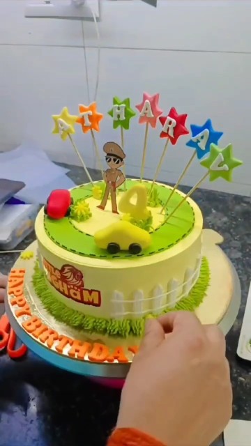 making little simgam beautiful cake#youtubeshorts #shortvideo #manish ...