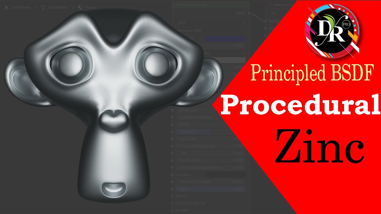 Let's Make Procedural ZINC Textures In Under 𝟏 Minutes ! || Blender 3.0 ...