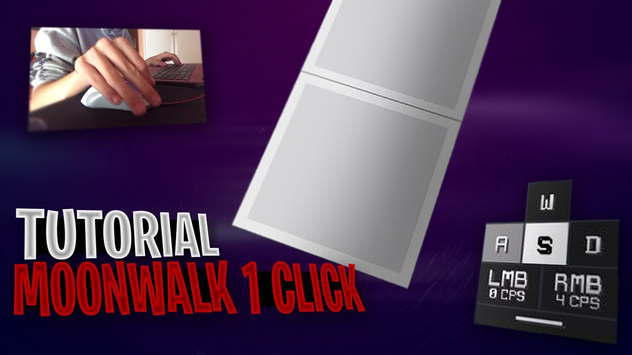 como HACER MOONWALK con 1 CLICK! | Minecraft Tutorial | 60 fps - YouTube