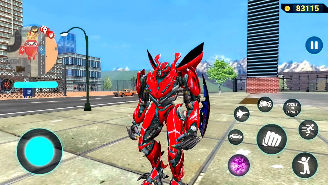 Red Mirage Multiple Transformation Jet Robot Car Game 2020 #7 - Android ...