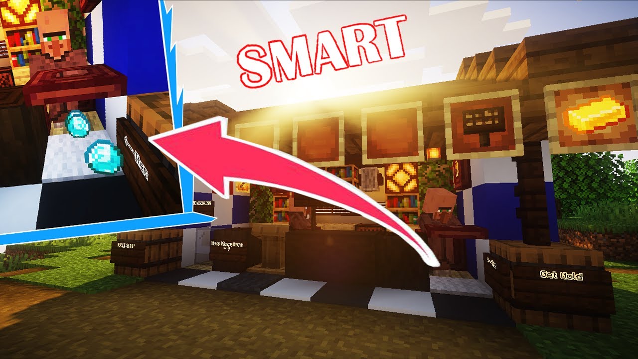 How to make Working Vending Machine in Minecraft(PE/BED/JAVA/W10 etc..) - YouTube