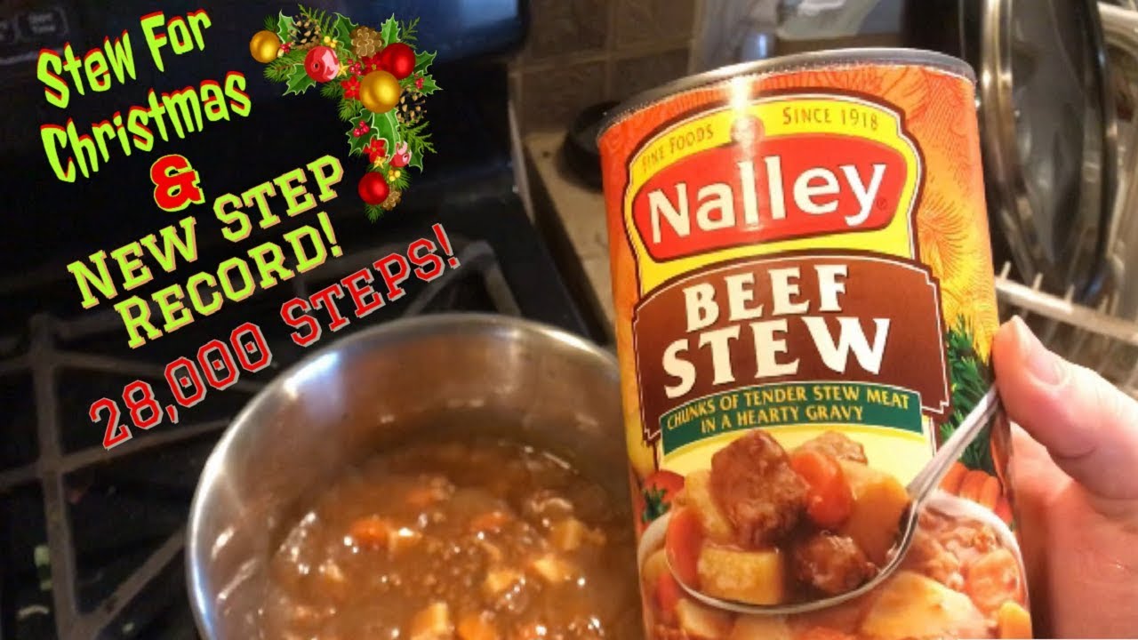 Stew For Christmas & New Step Record! 28,000 Steps!! - YouTube