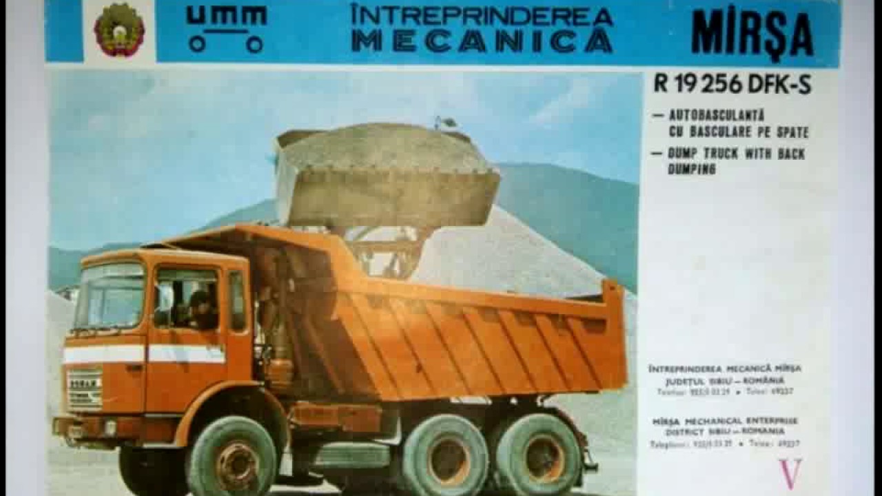 Camioane roman (raba si saviem) - YouTube