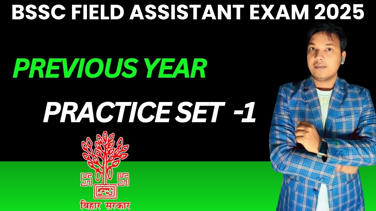 BSSC Field Assistant Exam Previous Year Question Practice set -1 By ...
