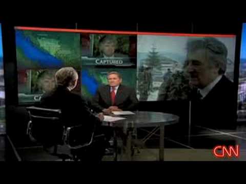 Captured Radovan Karadzic Courtesy of CNN