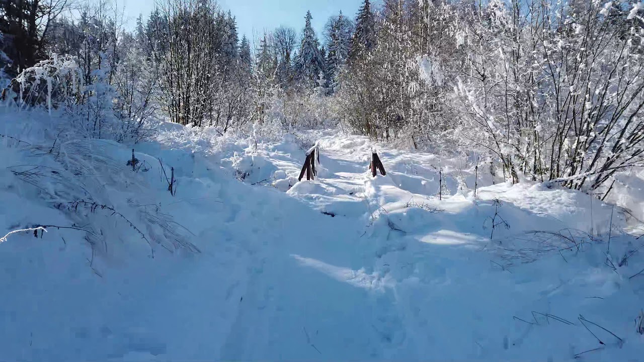 с е-bike на Витоша Зимата - s kolelo na Witosha - YouTube