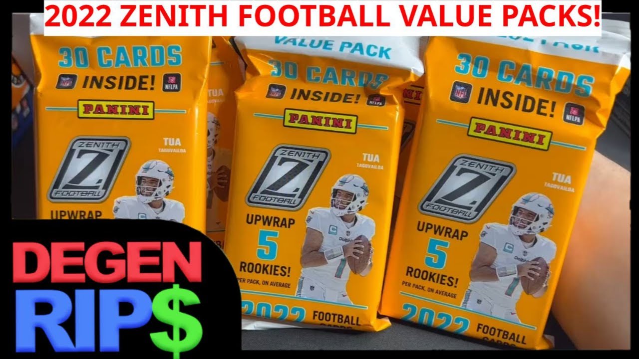 NEW 2022 Zenith Football Value Pack Review! - YouTube