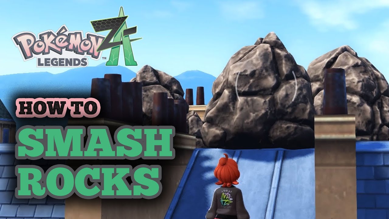 How to Smash Rocks in Pokemon Legends Z-A - Rock Smash TM - YouTube