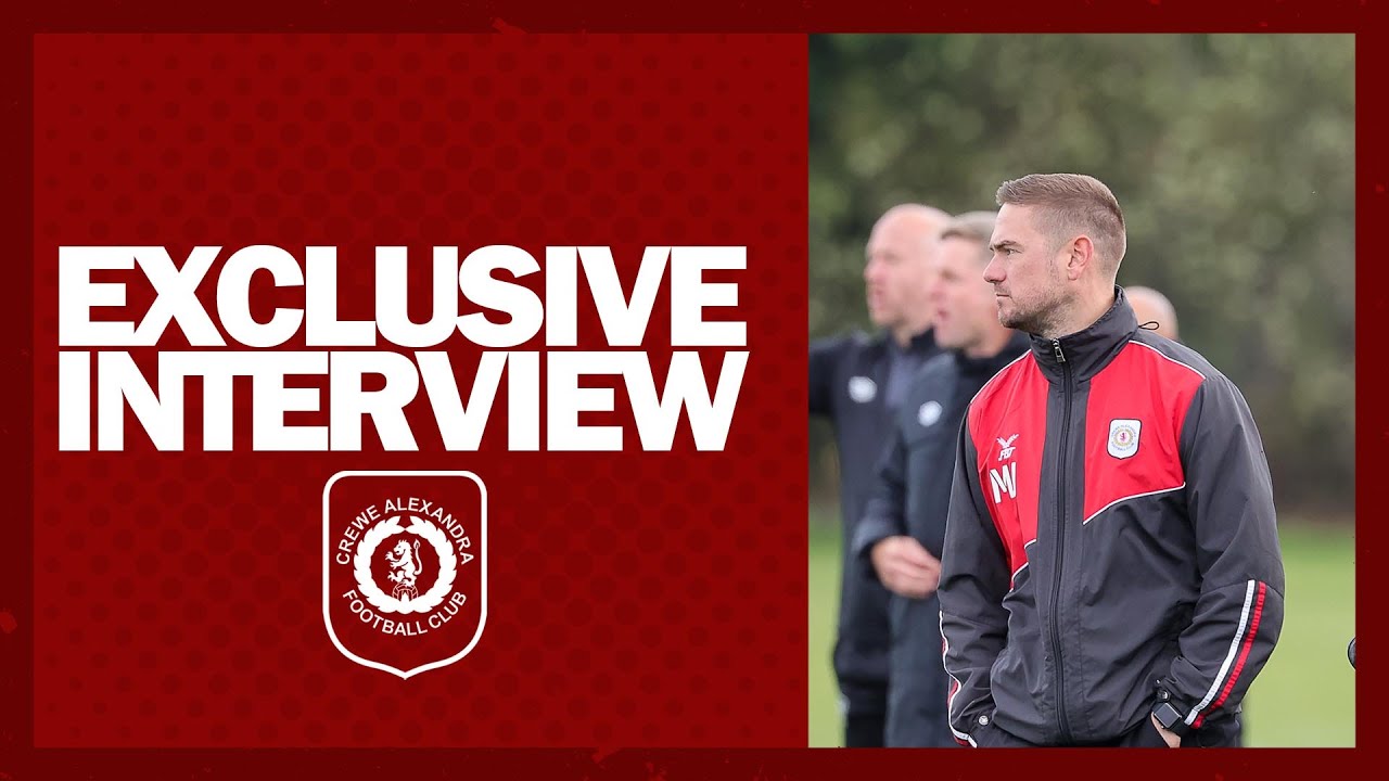 EXCLUSIVE INTERVIEW | Life As Crewe Alex's Under-21 Manager - YouTube