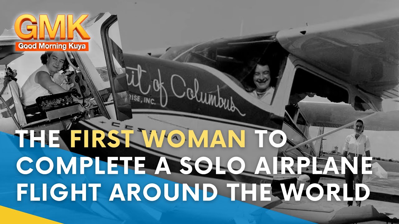 The first woman to complete a solo airplane flight around the world ...