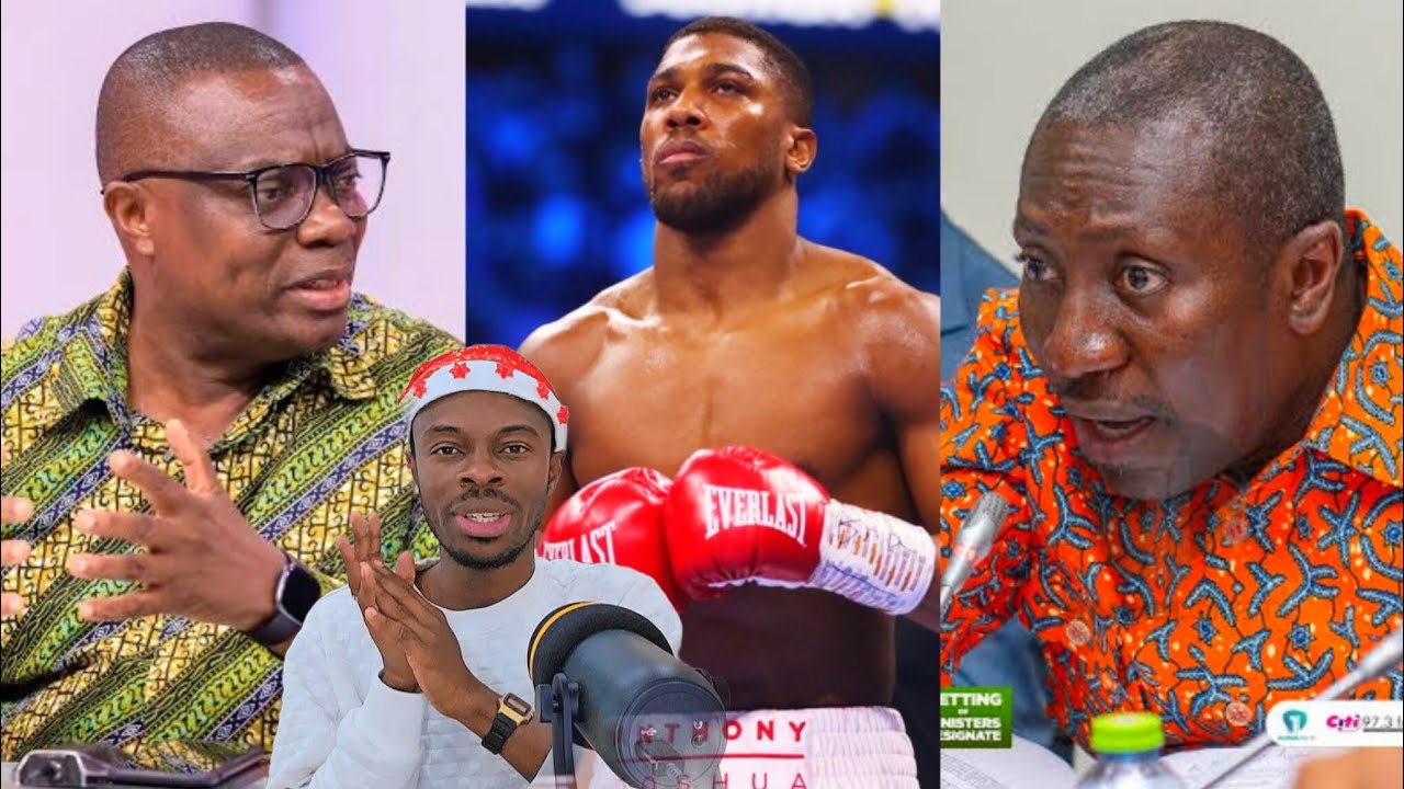 Afenyo Markin and his group accuse the NDC - Anthony Joshua involved in ...