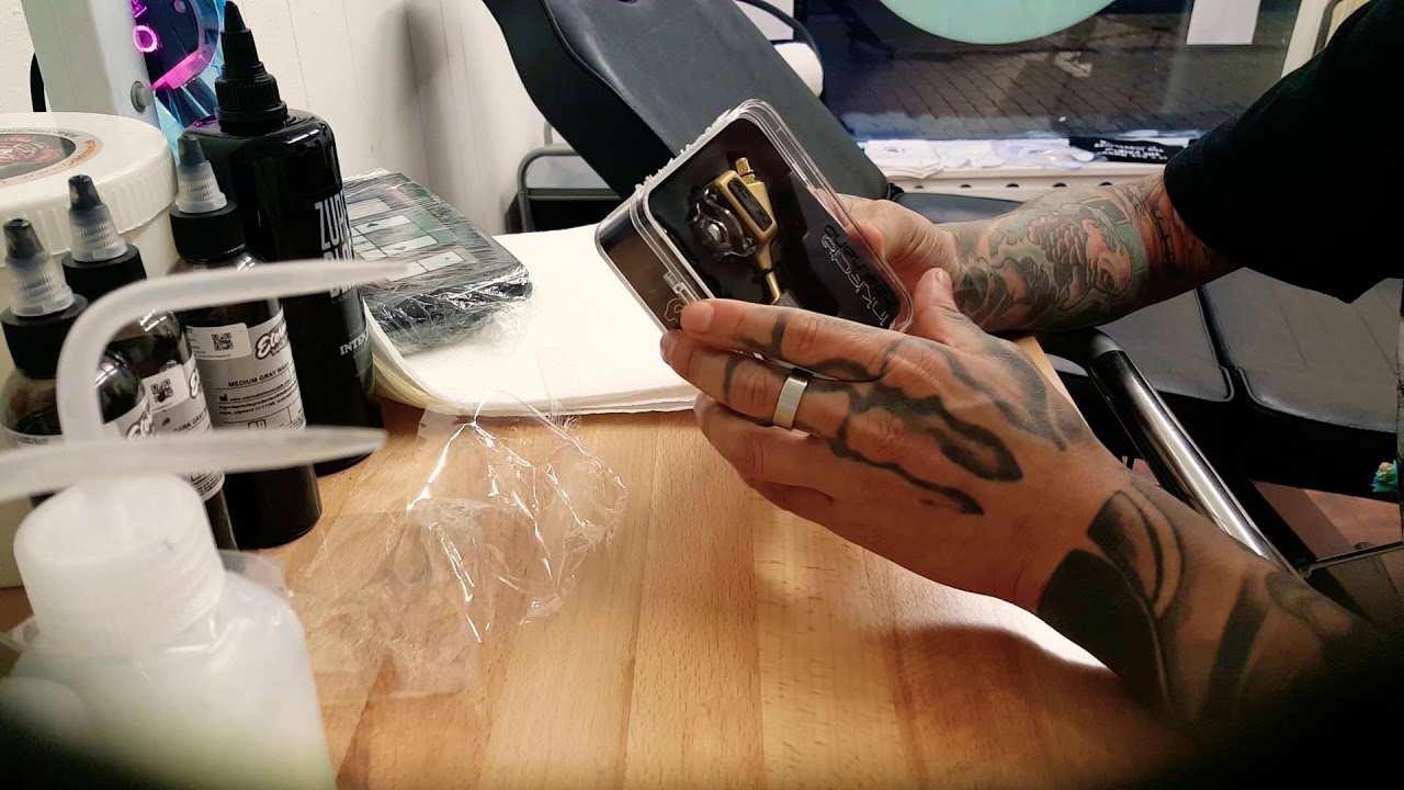 Inkjecta nano tattoo machine en español - YouTube