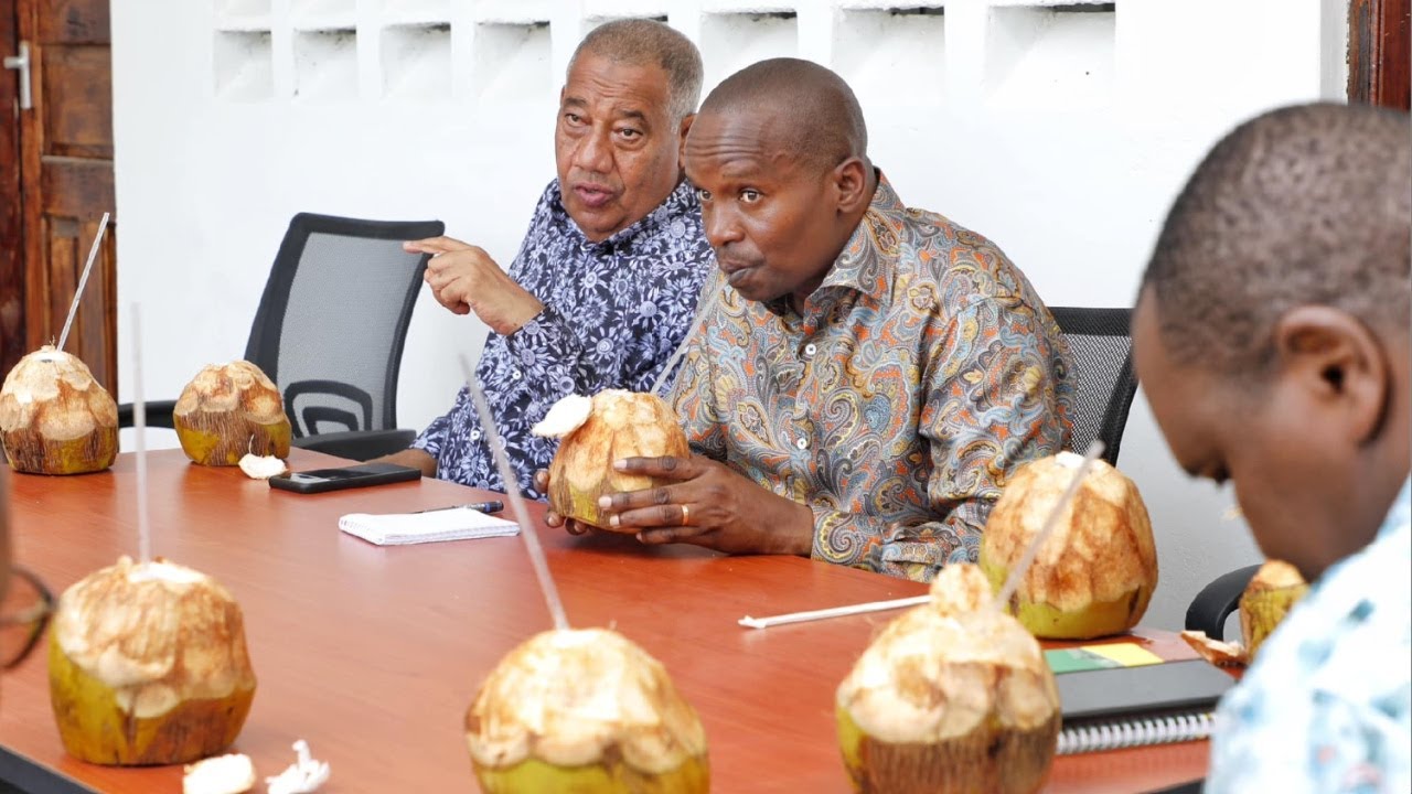 SEE CS KINDIKI ENJOYING SWEET MADAFU IN LAMU!! - YouTube