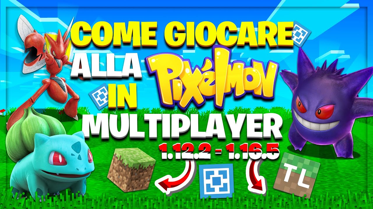 |COME CREARE UN SERVER "PIXELMON" IN MULTIPLAYER| ATERNOS 1.12.2 - 1.16 ...