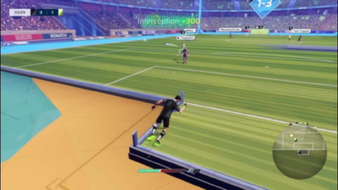 Rematch goalkeeper skill - YouTube