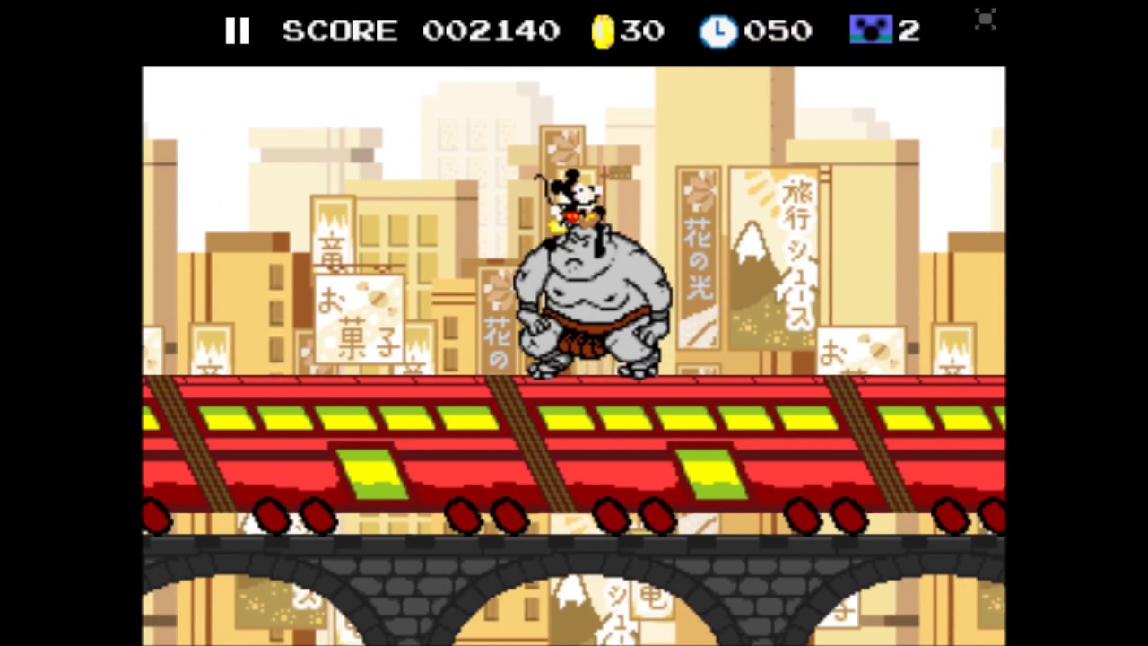 Mickey Mouse IN Rail Runner Walkthrough - YouTube
