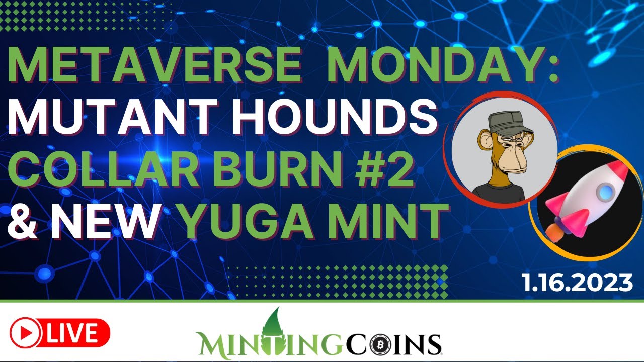 Metaverse Monday: Mutant Hounds Collar Burn #2, New Yuga Mint w/ Doo ...